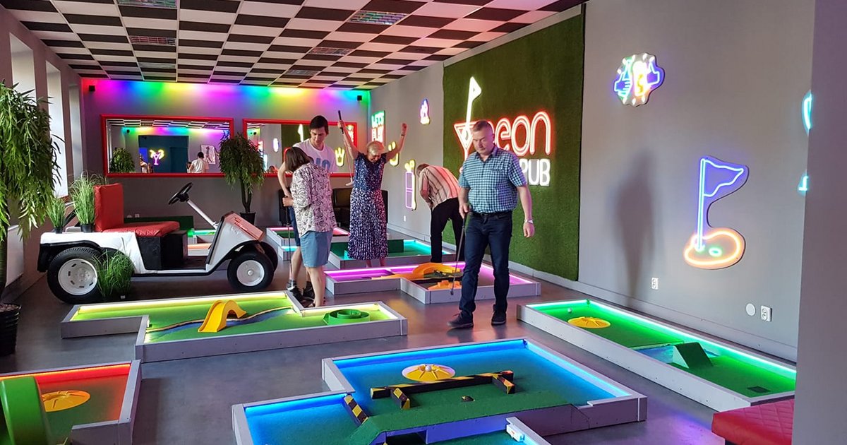 Na Piotrkowskiej otworzył się lokal z minigolfem!: Urząd Miasta Łodzi